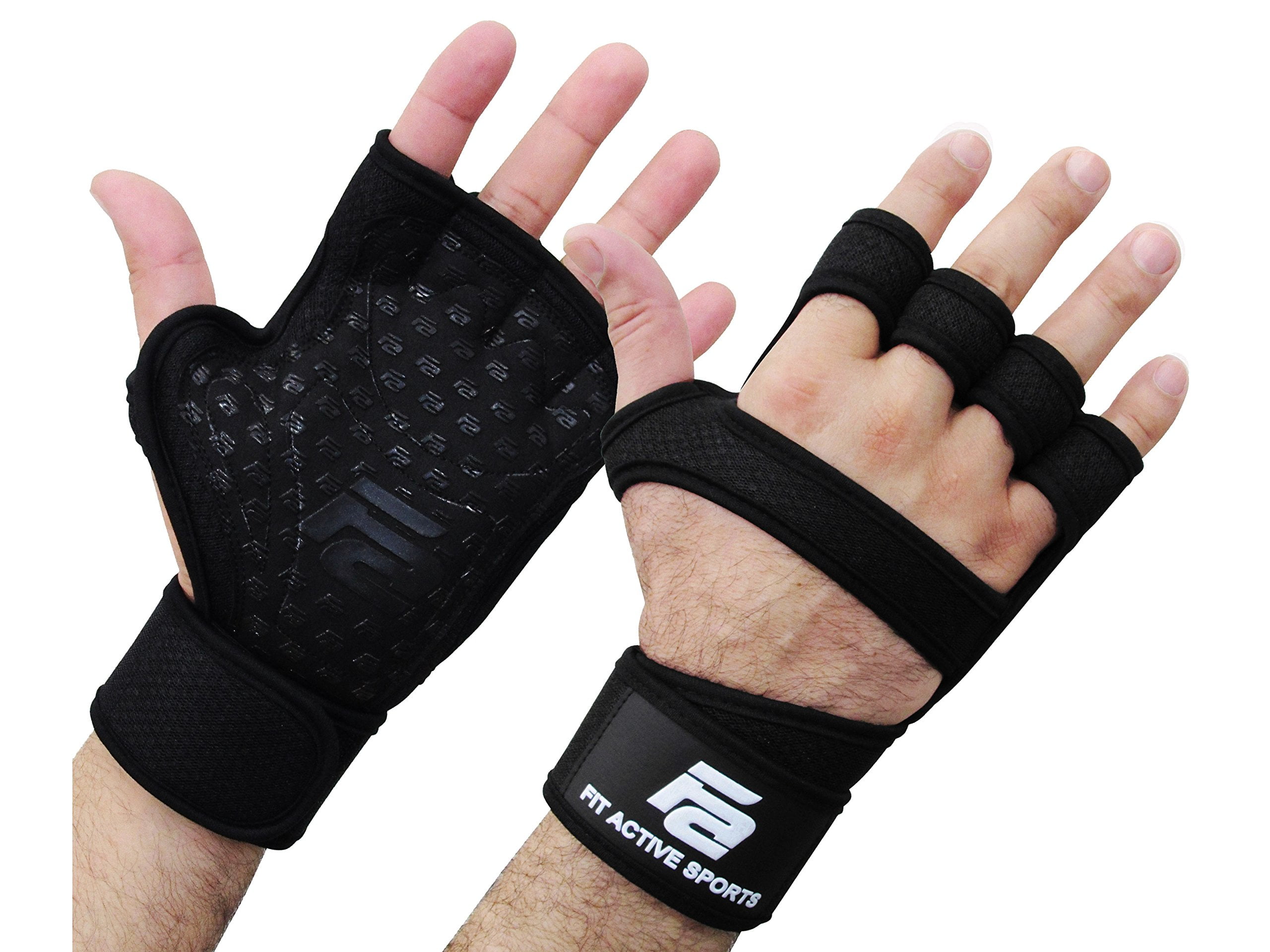 Fit Active Sports RX1 Weight Lifting Gloves for Workout, Gym Cross ...
