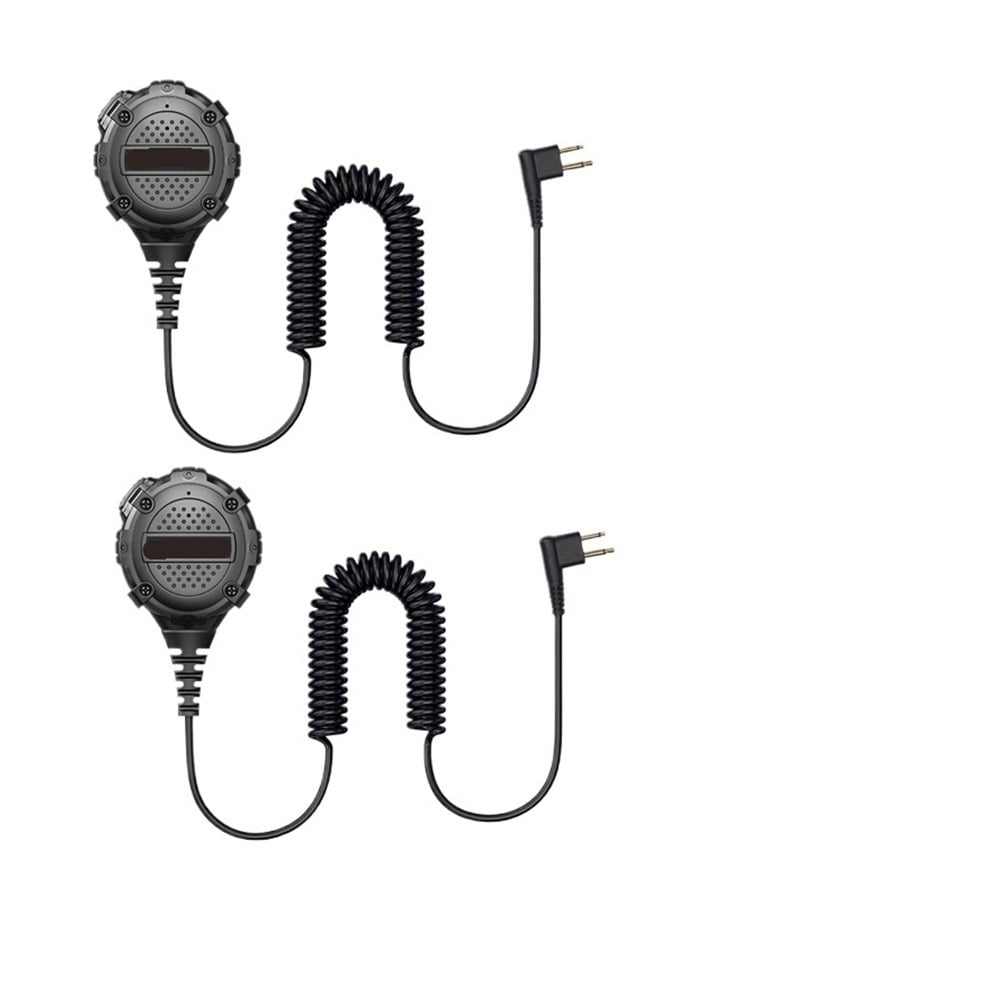 Fit For Baofeng Microphone 2-Pin K M Type Tangent Fit For PTT Mic ...