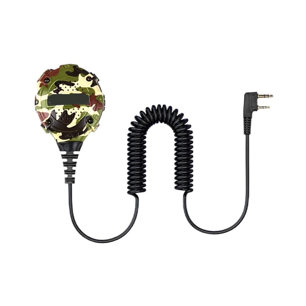 Fit For Baofeng Microphone 2-Pin K M Type Tangent Fit For PTT Mic ...