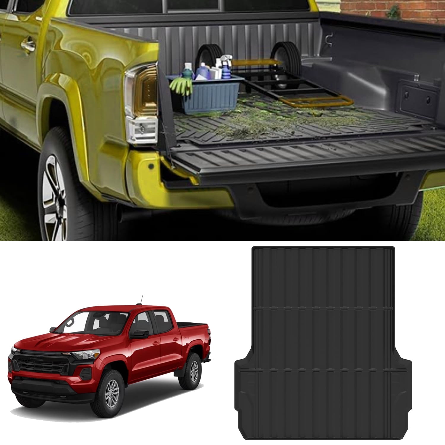 Fit Chevrolet Colorado GMC Canyon 2023-2025 Truck Bed Mat for 2023 2024 ...