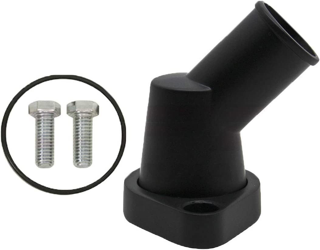 Fit Chevy SB Small Block BB Big Block Aluminum 45 Degree Swivel Water ...