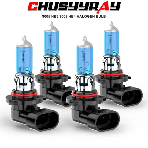 Fit Chevy Silverado 1500 2500 HD 2003-2005 2006 Halogen Headlights High ...