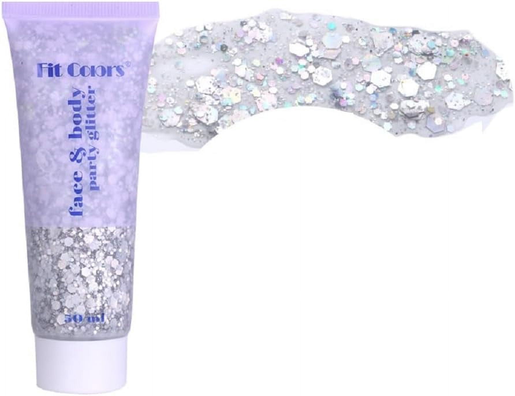 Fit Colors Glitter Gel Merman Scale Face Body Lip Glitter Eyeshadow ...