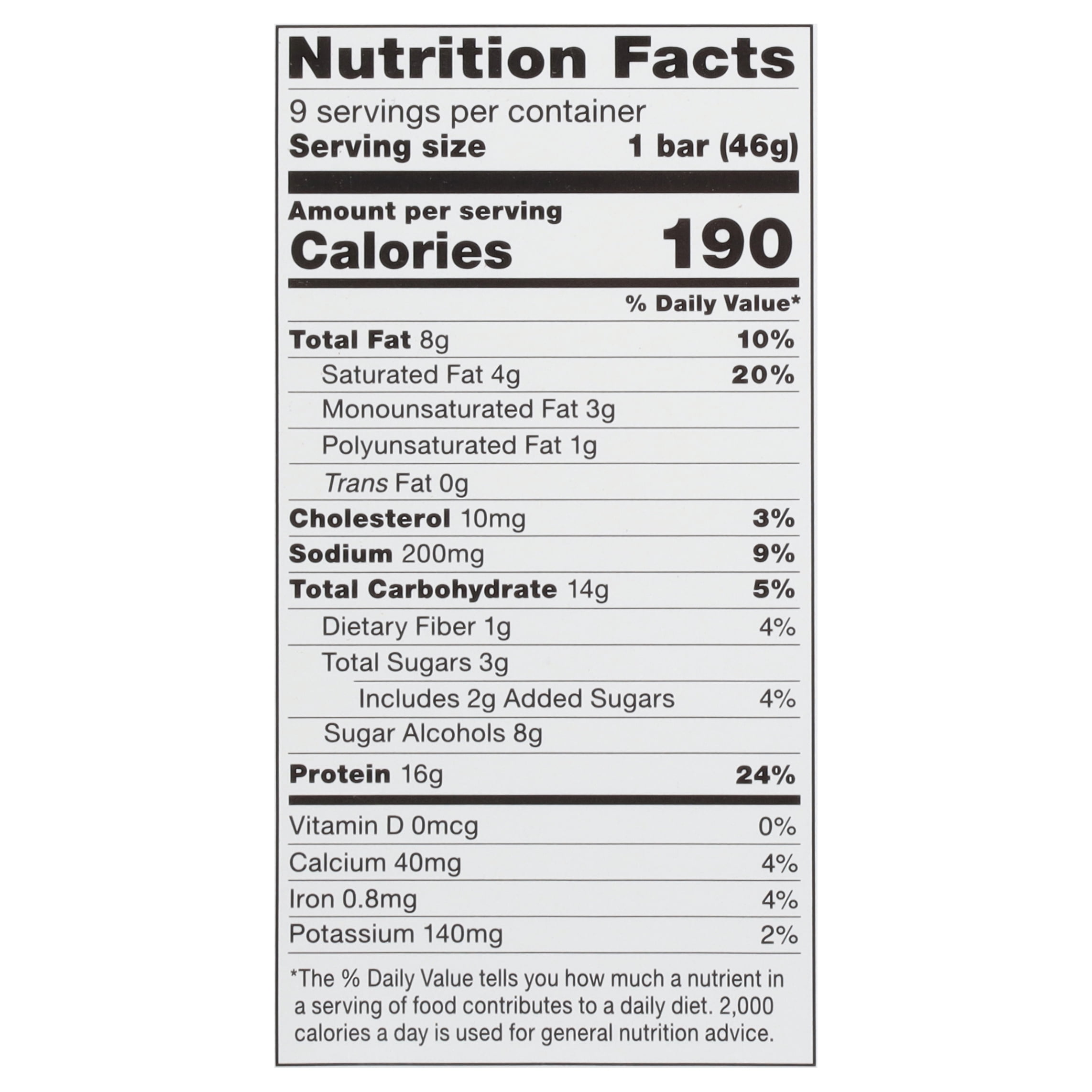 FitCrunch High Protein Chocolate Peanut Butter Baked Bar 9 - 1.62 oz ...