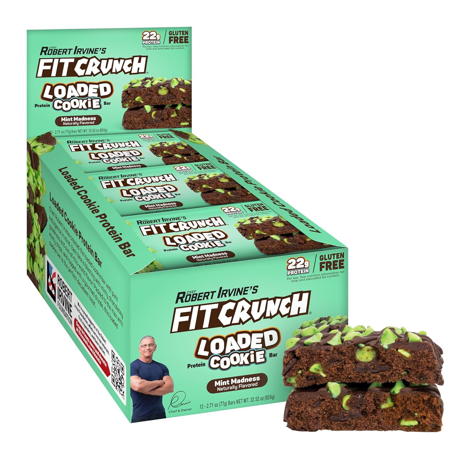 Customer reviews for Fit Crunch Loaded Cookie Protein Bar, High Protein ...