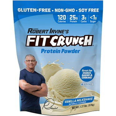 FitCrunch Baked Fitness Crunch, Peanut Butter Power Protein Bar, 30g ...
