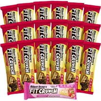 FitCrunch Baked Fitness Crunch, Peanut Butter Power Protein Bar, 30g ...
