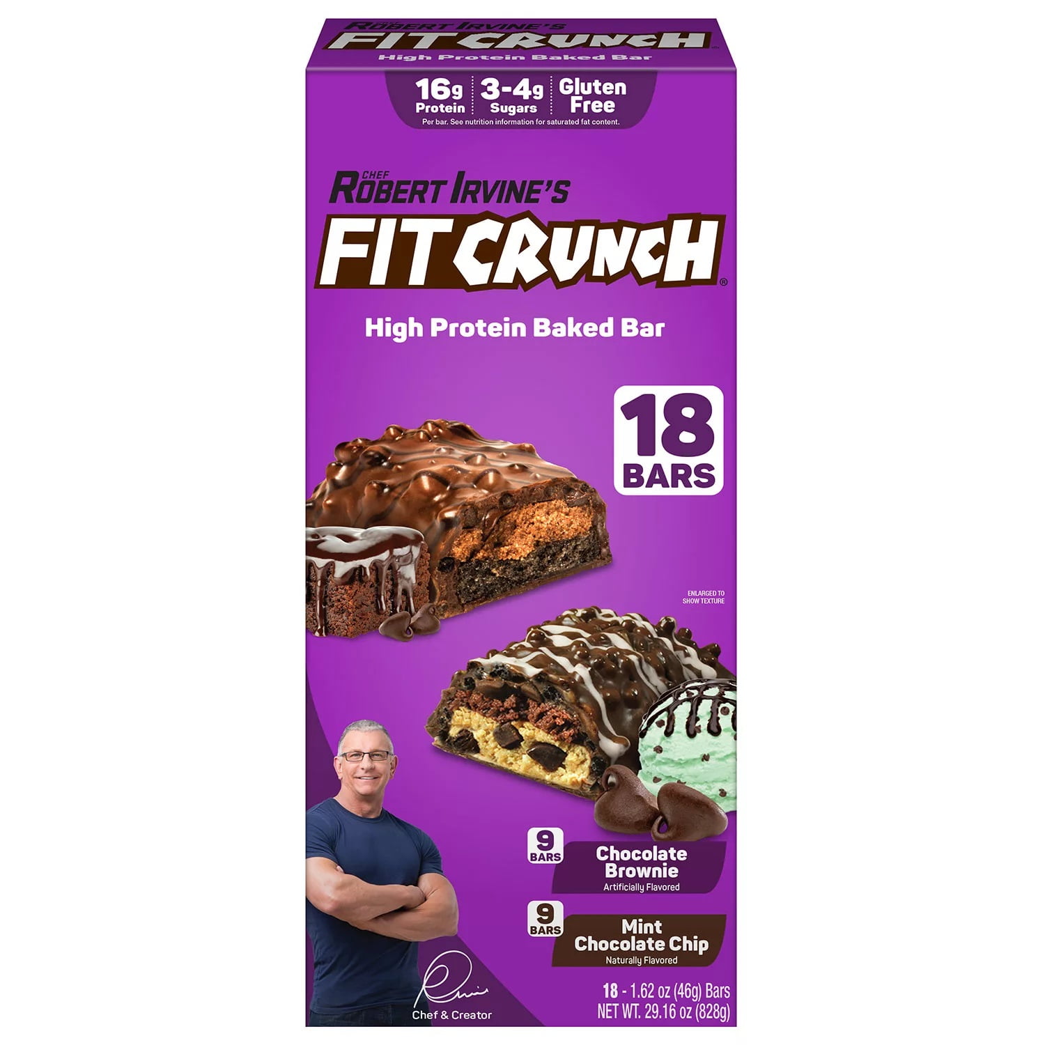 Fit Crunch Snack Size, Variety Pack, 1.62 Ounce (18 Count) - Walmart.com