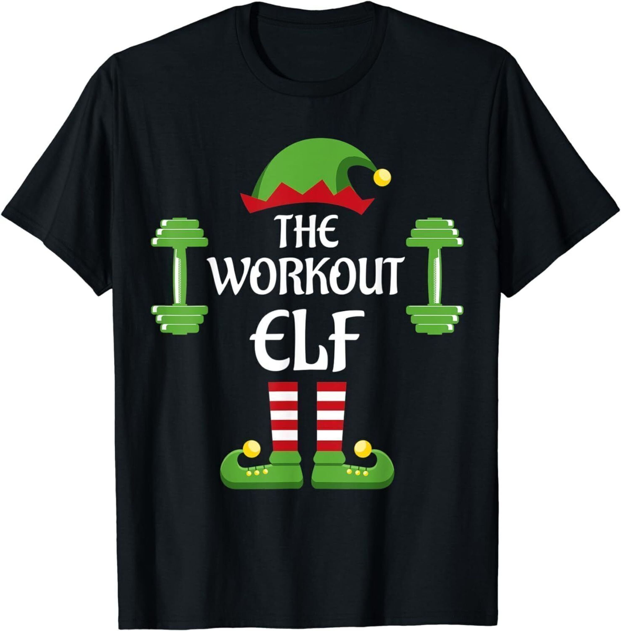 Fit Family Fun: Matching Christmas Workout Tees for the Sporty Elf ...