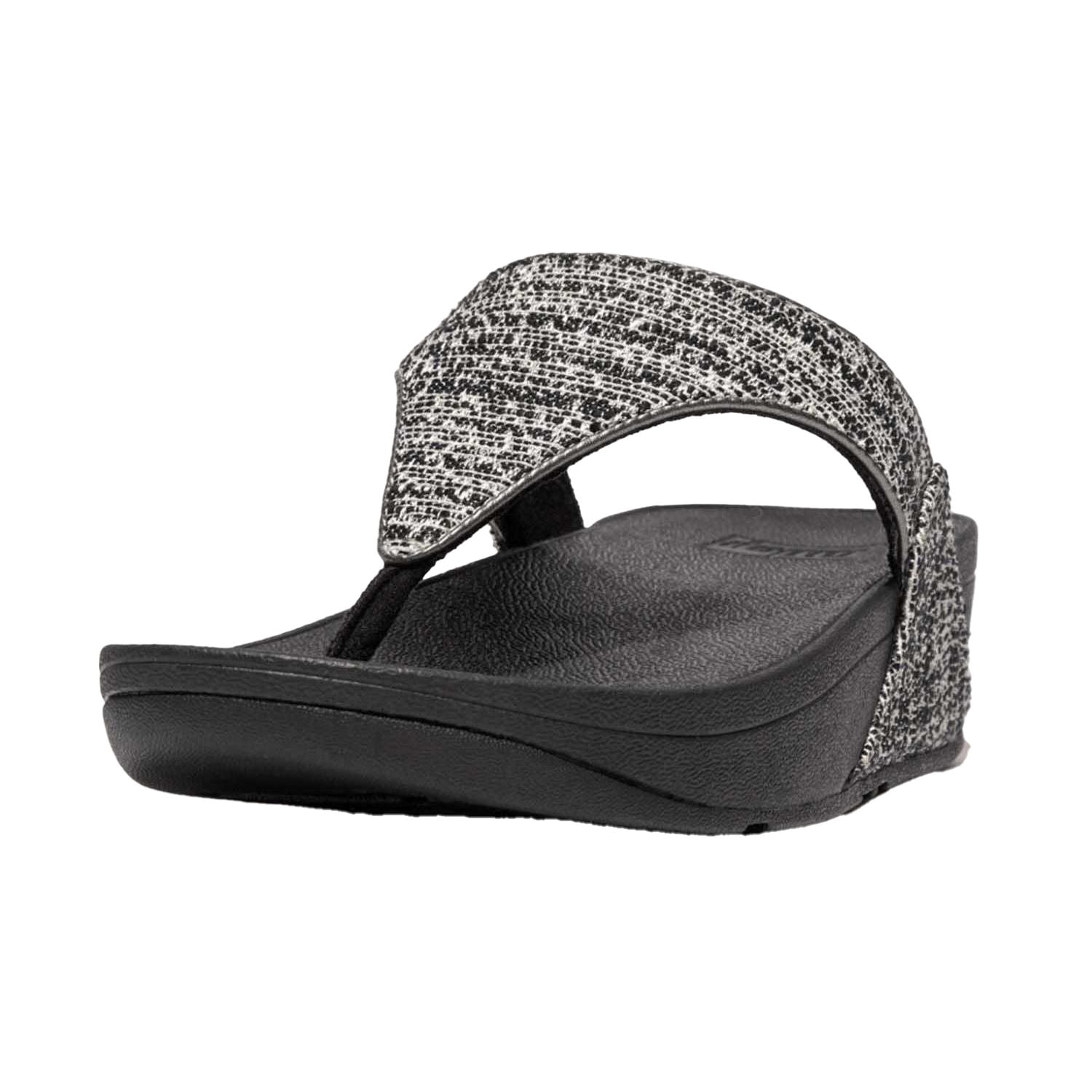 Fit Flop Womens Lulu Shimmer Weave Toe Post Sandals - Walmart.com