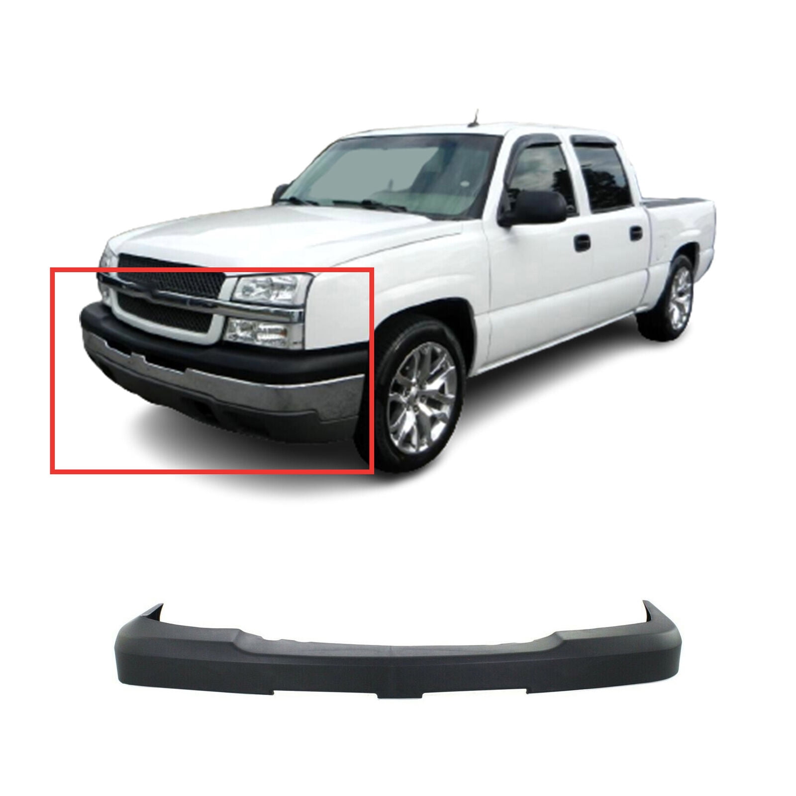 Fit For 2003-06 Chevy Chevrolet Silverado 2500 HD Txtrd Front Upper ...