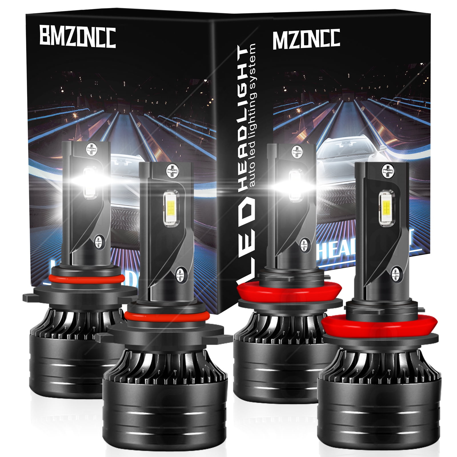 Fit For 2007 2008 2009 2010 2011 2012 Mazda CX-9 LED Headlights Hi-Lo ...