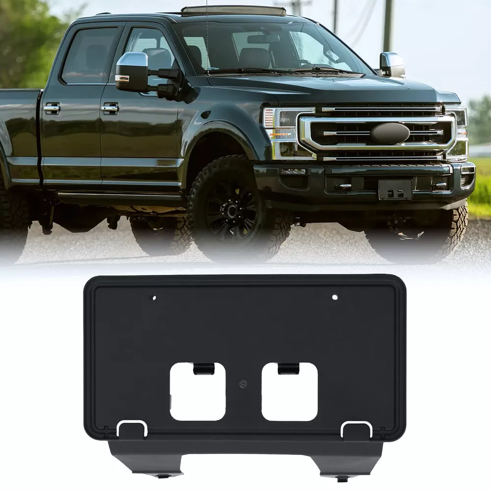 Fit For 2020 2021 2022 Ford F250 F350 Super Duty Front License Plate ...