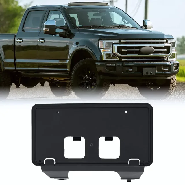 Fit For 2020 2021 2022 Ford F250 F350 Super Duty Front License Plate ...