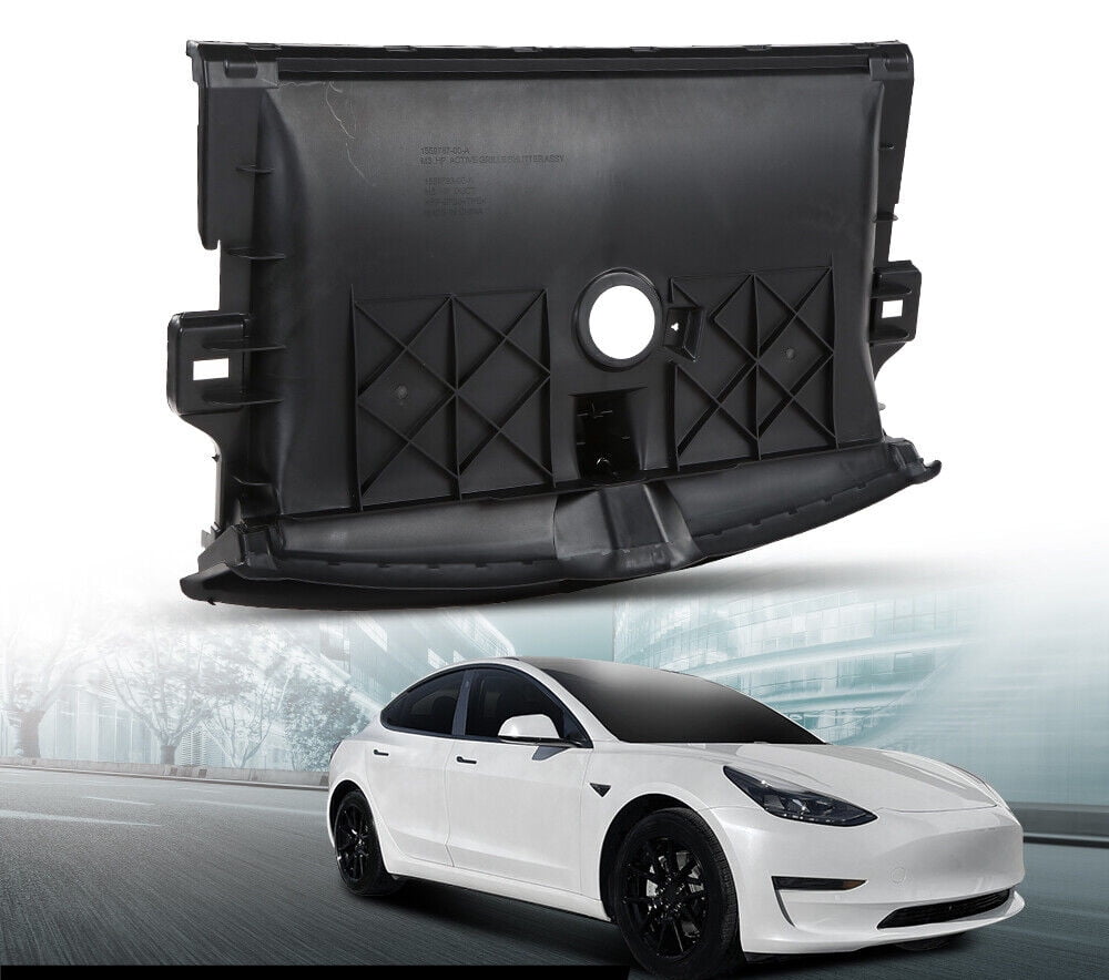 Fit For 2021-2022 Tesla Model 3 Cooling Radiator Active Grille Shutter ...