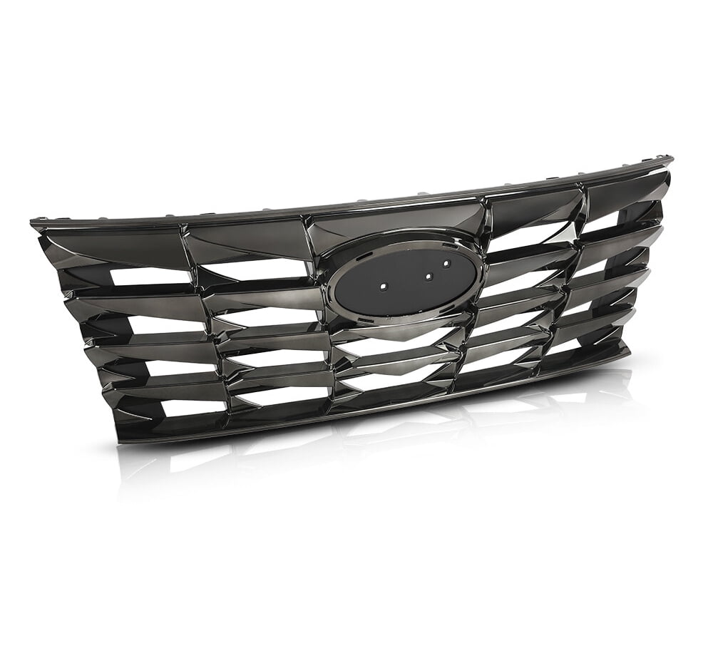Fit For 2022 2023 Hyundai Tucson Nickeling Front Upper Grille 86350 ...