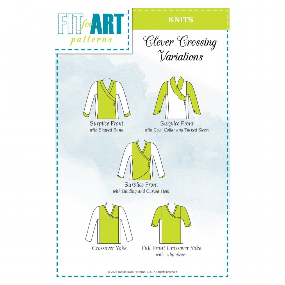Fit For Art Clever Crossing Variations for Tabula Rasa Knits Sewing ...