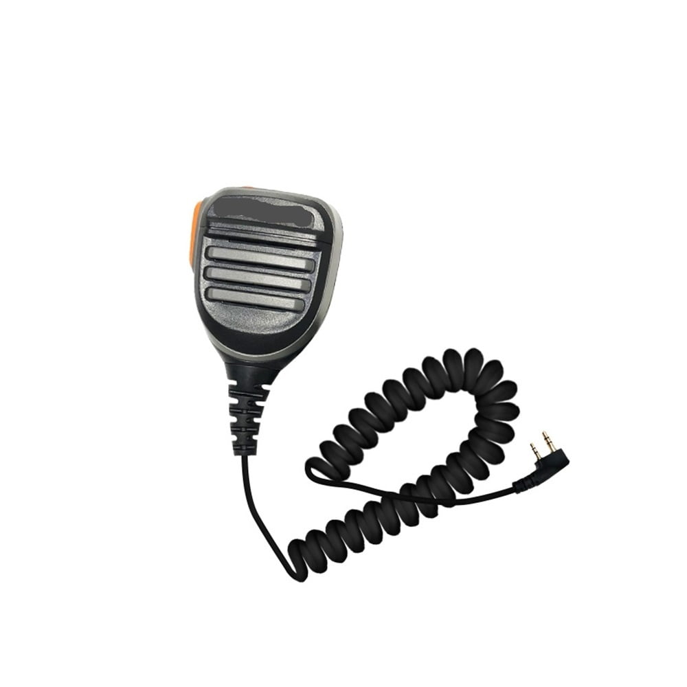 Fit For BAOFENG Microphone Walkie Talkie Tangent Mic Shoulder Speaker ...