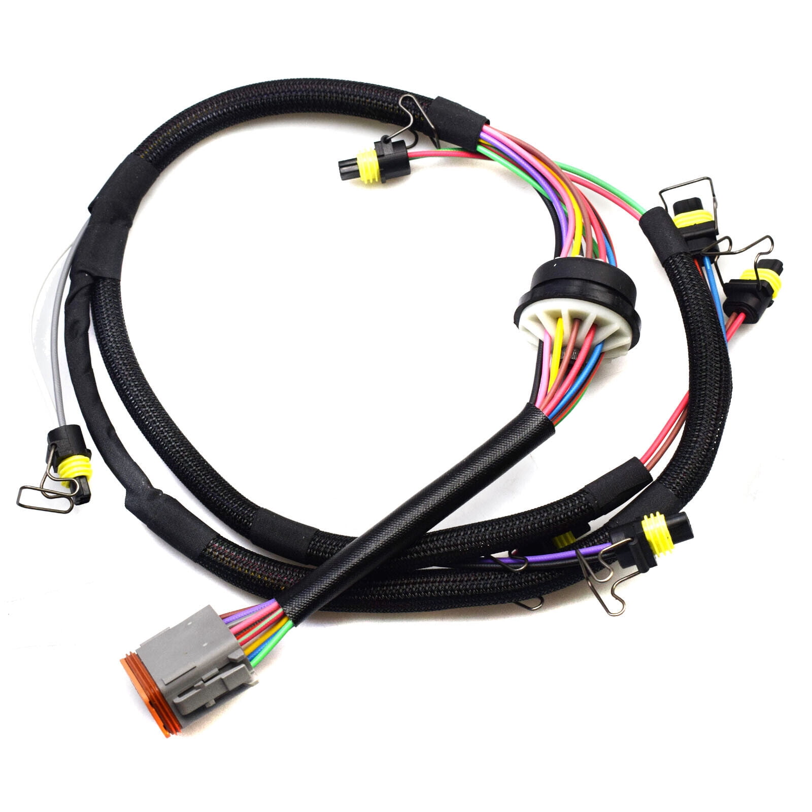 Fit For CAT C7 Engine 324D 325D Fuel Injector Wiring Harness 222-5917 ...