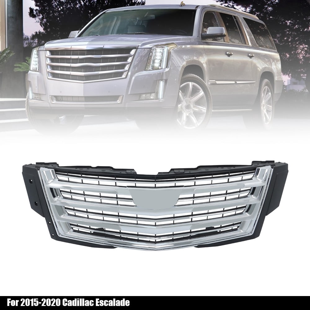 Fit For Cadillac Escalade 2015 2016 2017-2020 Front Upper Bumper Grille ...