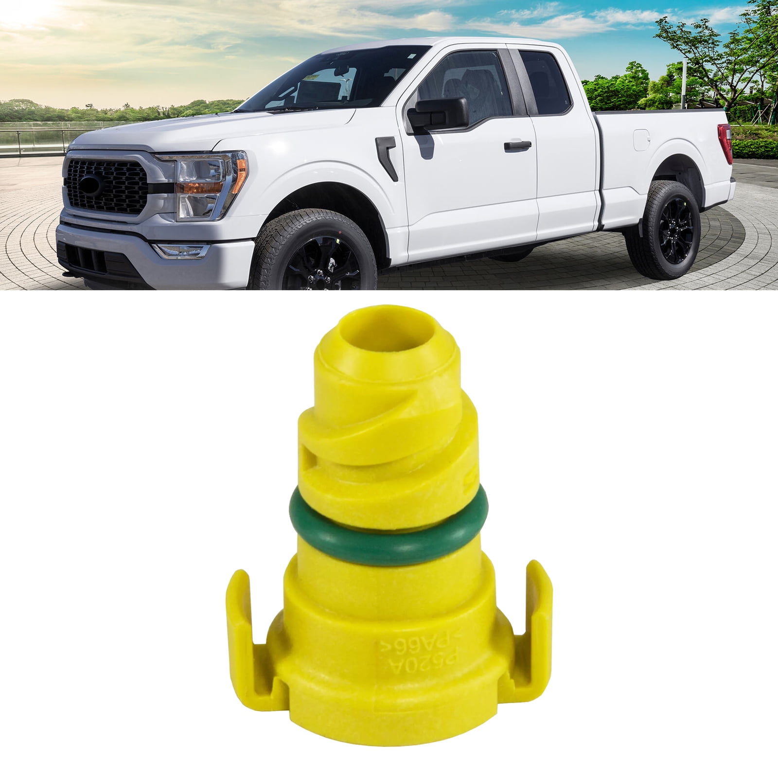 Fit For Ford Edge 2015-2020 FT4Z-6730-A Engine Plastic Oil Pan Drain ...