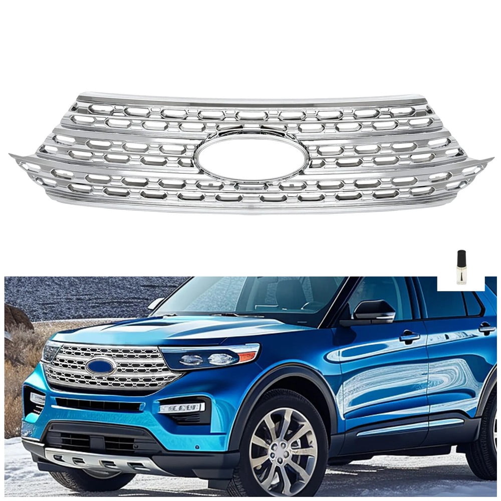 Fit For Ford Explorer XLT BASE 20-24 Front Radiator Grille Cover ...