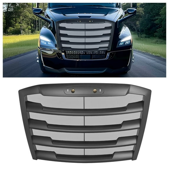 Fit For Freightliner Cascadia 2018-2024 Front Radiator Grille w/Bug ...