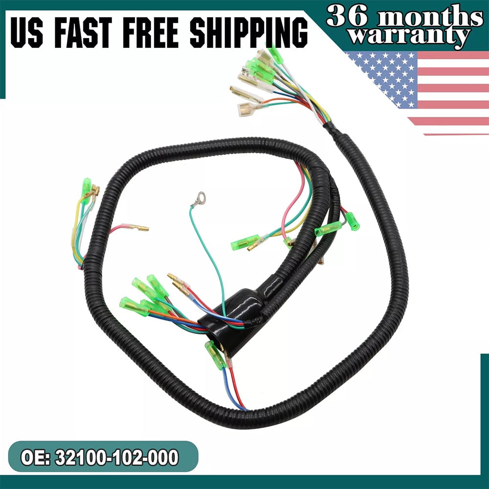 Fit For Honda CT90 K1 K2 K3 Models Trail90 CT90 Wiring Harness 32100-102-000 - Walmart.com