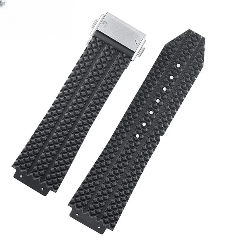 Fit For Hublot Yubo High Quality Silicone Waterproof Watch Strap ...
