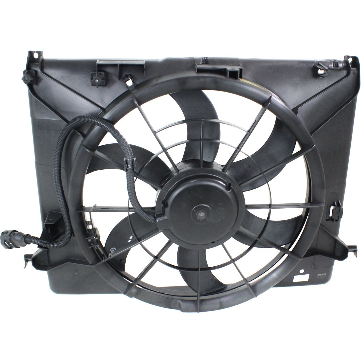 Fit For Hyundai Genesis 09-14 Radiator Cooling Fan - Walmart.com