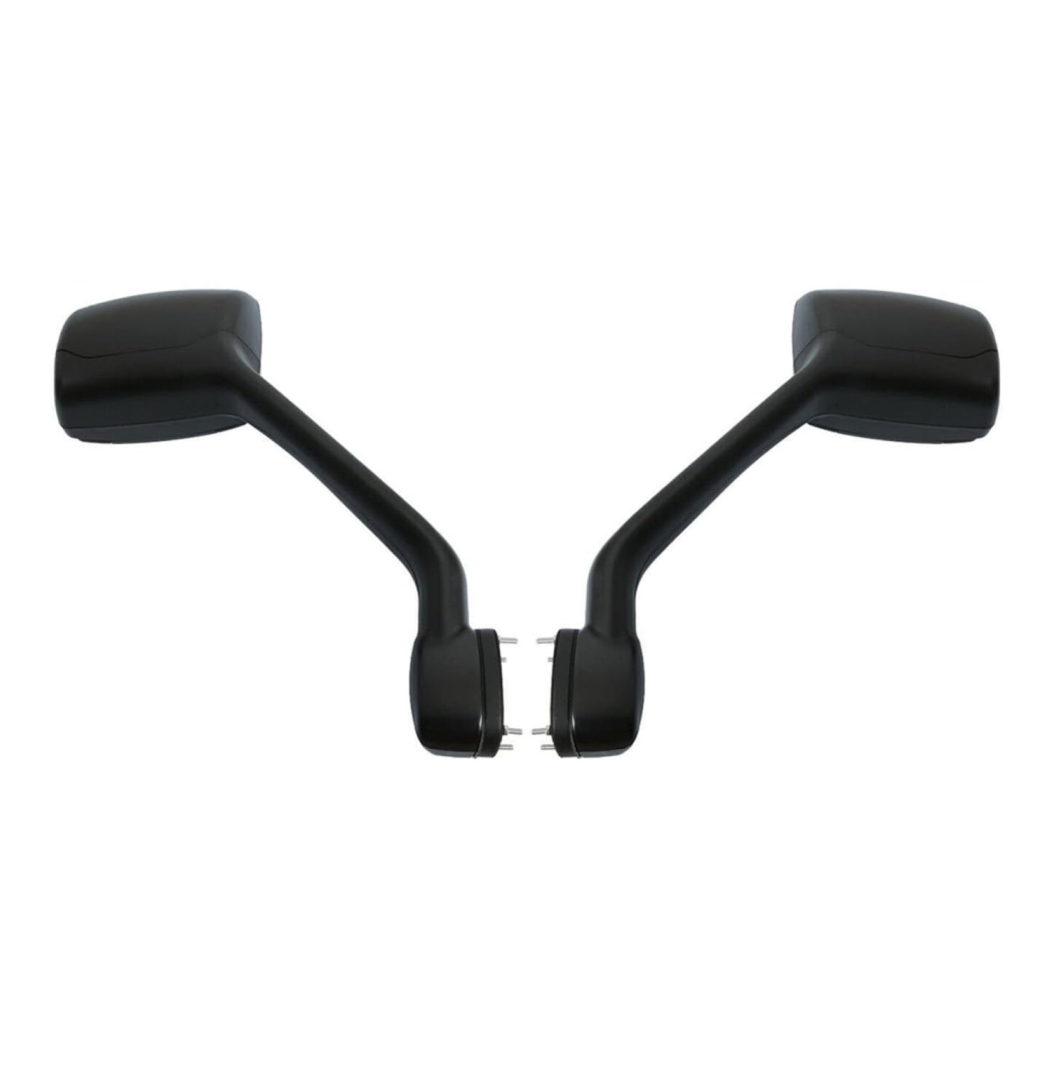Fit For Kenworth T680 & Peterbilt 579/587 Black Hood Mirrors Pair ...