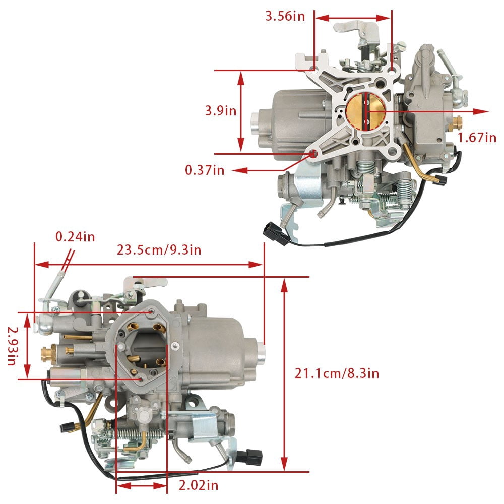 Fit For Mitsubishi Lancer Proton Saga 4G13 4G15 MD192036 New Carburetor ...