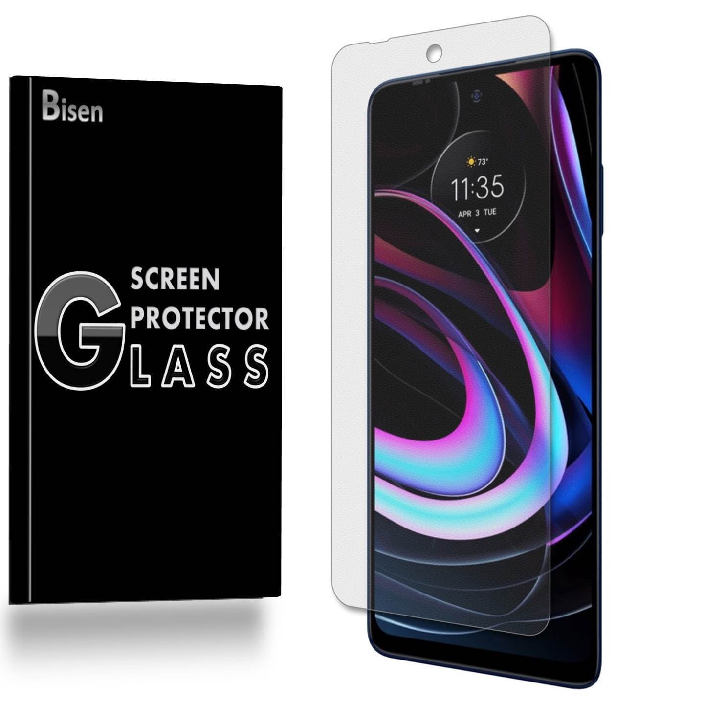 Fit For Motorola Edge (2021) [3-Pack BISEN] Screen Protector Tempered ...