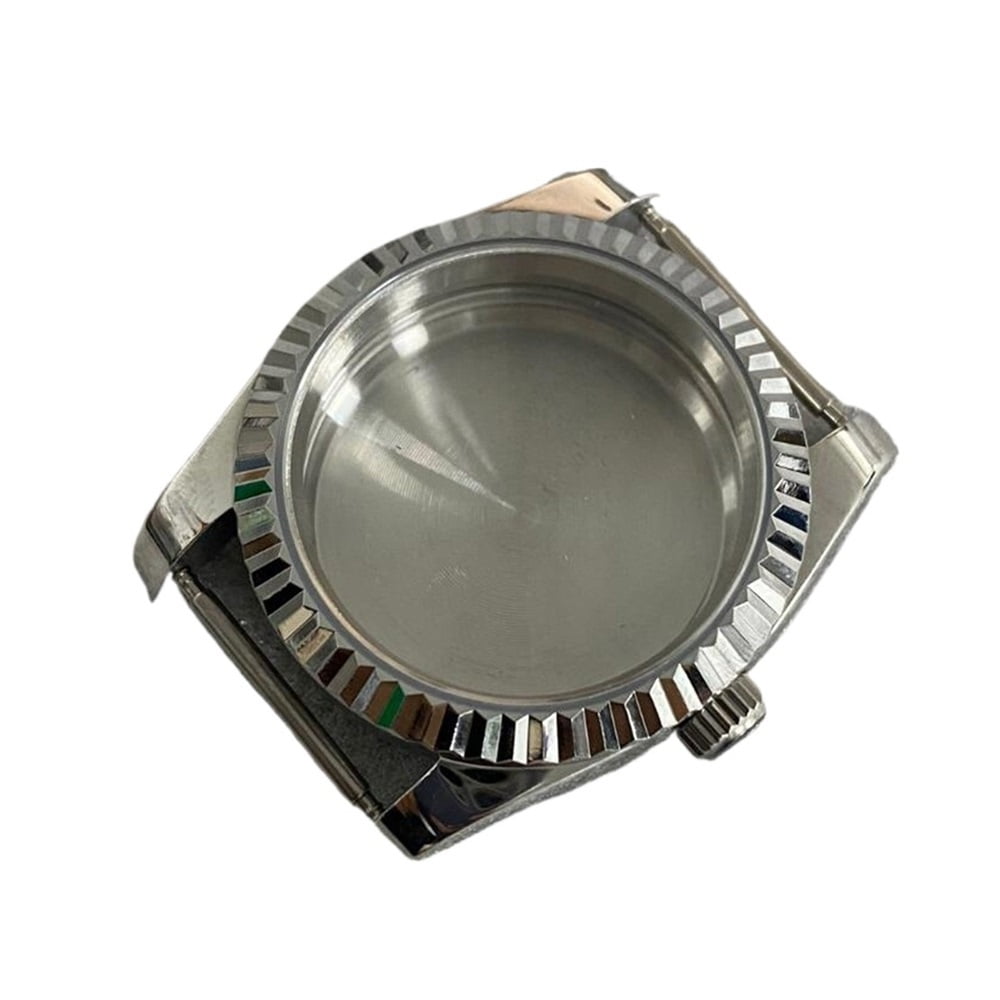 Fit For NH35 Case 36MM Sapphire Glass Watch Case Stainless Steel Tooth ...