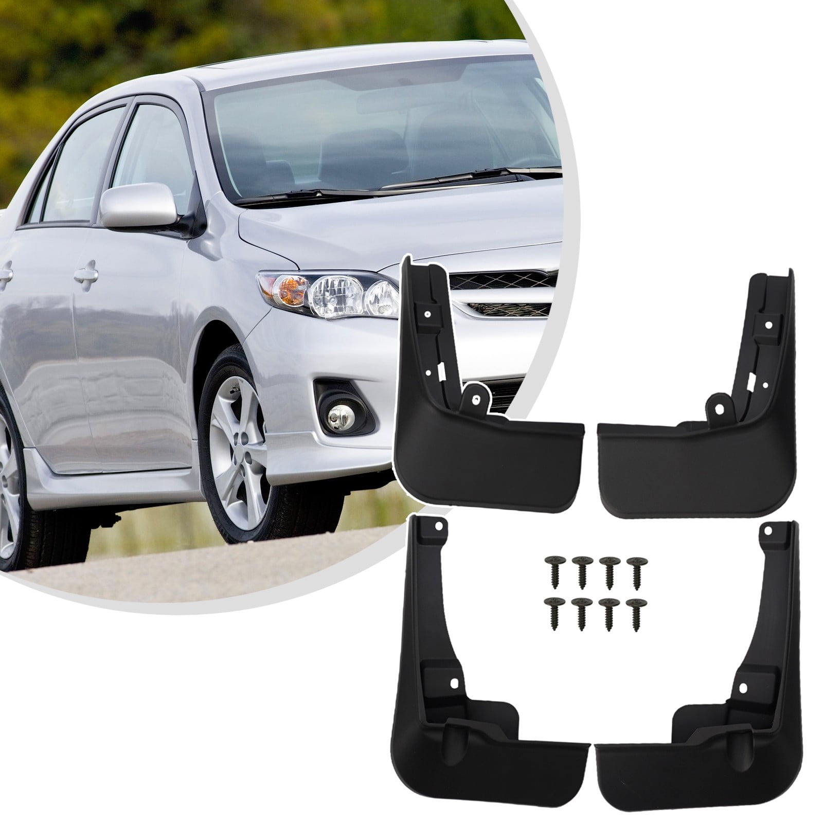 Fit for toyota for Prius 2023 60 Series black Splash Guards Mud Flaps ...