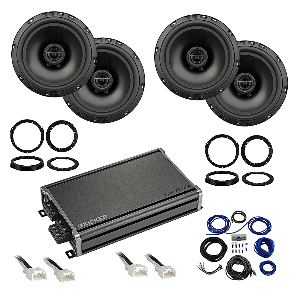 Fit Ford Edge 2015-2018 Factory Speaker Upgrade Kit Harmony R65 ...