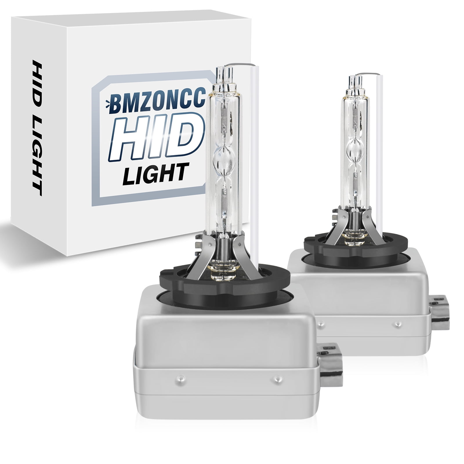 BMZONCC D3S Xenon HID Headlight Bulbs, Quartz Anti-UV Glass, 8400 ...