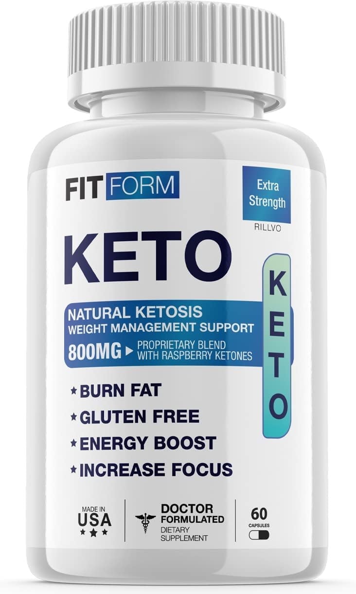 Fit Form Keto Pills Advanced Ketogenic Formula 60 Capsules - Walmart.com