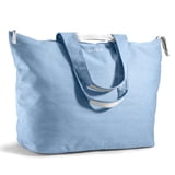 Fit + Fresh All The Things XL Tote Bag, Travel & Overnight Bag, Denim ...