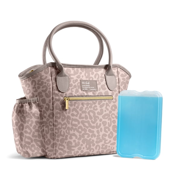 Bulopur Cute Cat Quilted Large Lunch Bag for Women Insulated Lunch Bags ...