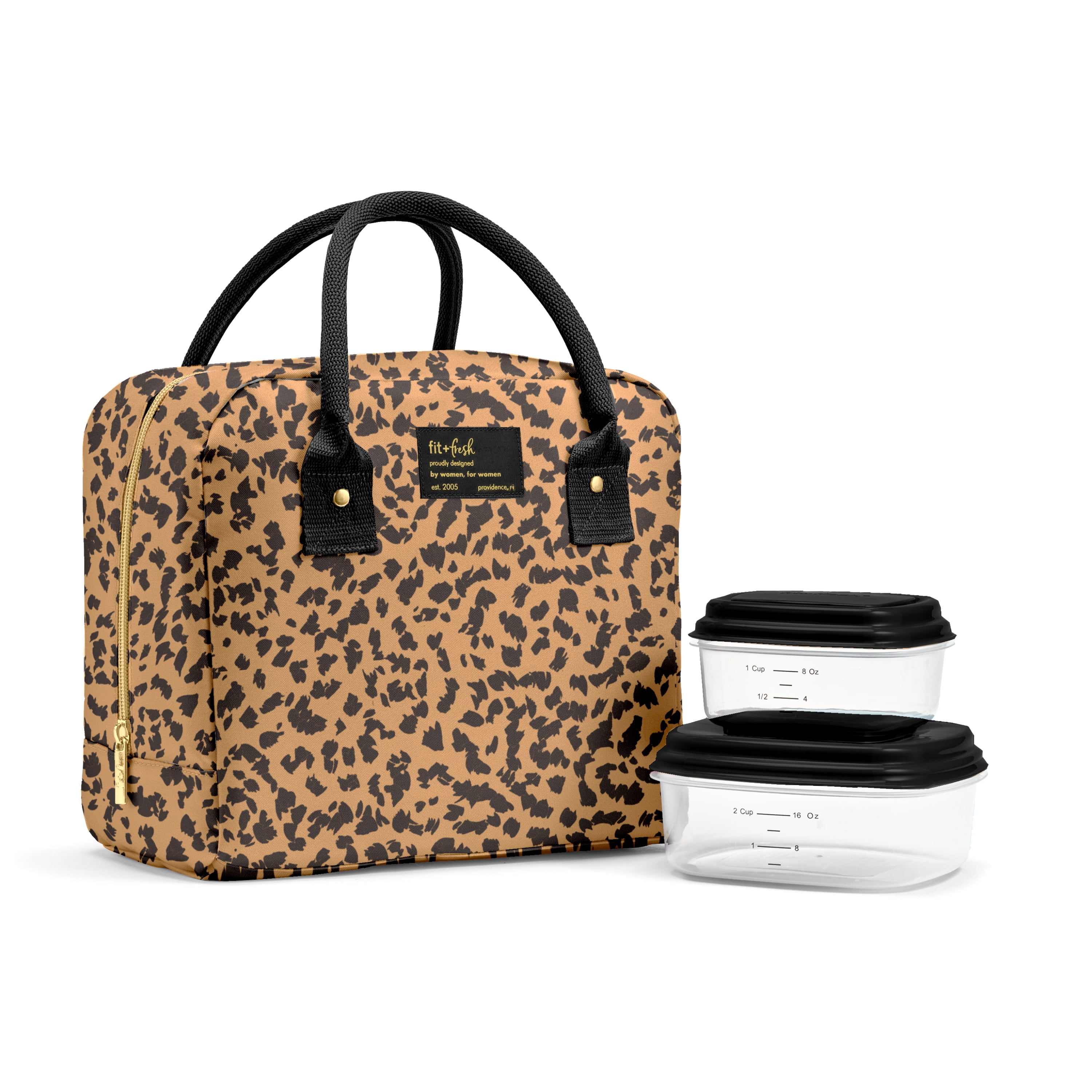 Fit + Fresh Bloomington Womens Lunch Bag, Insulated Lunch Box With ...