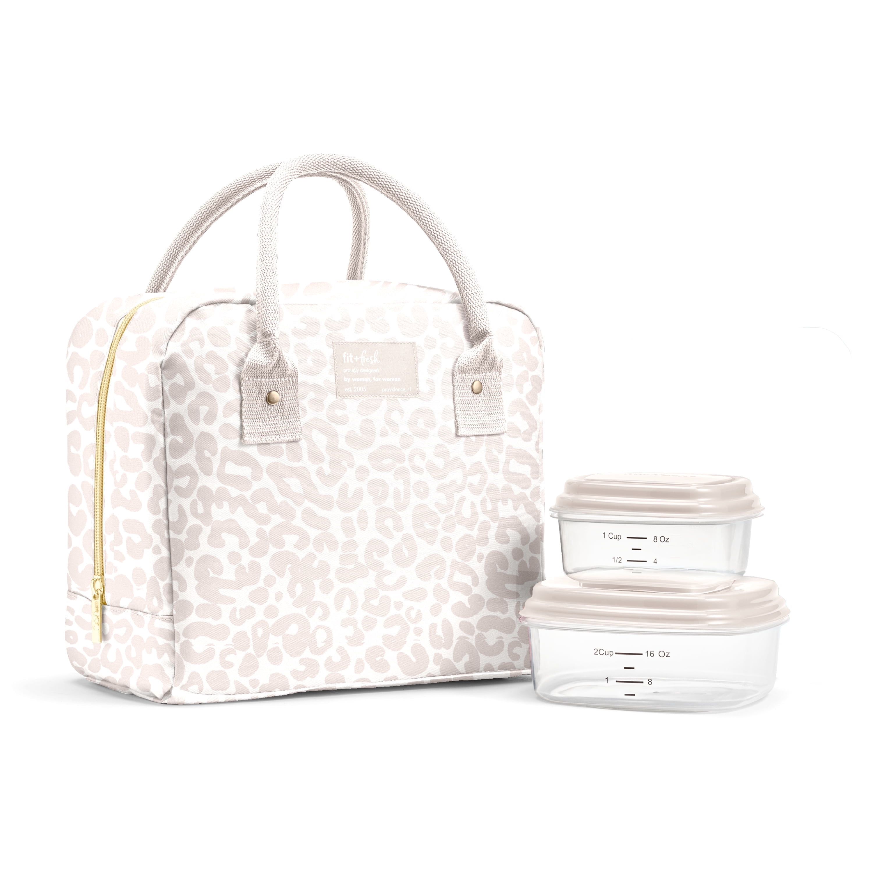 Fit + Fresh Bloomington Womens Lunch Bag, Insulated Lunch Box With ...