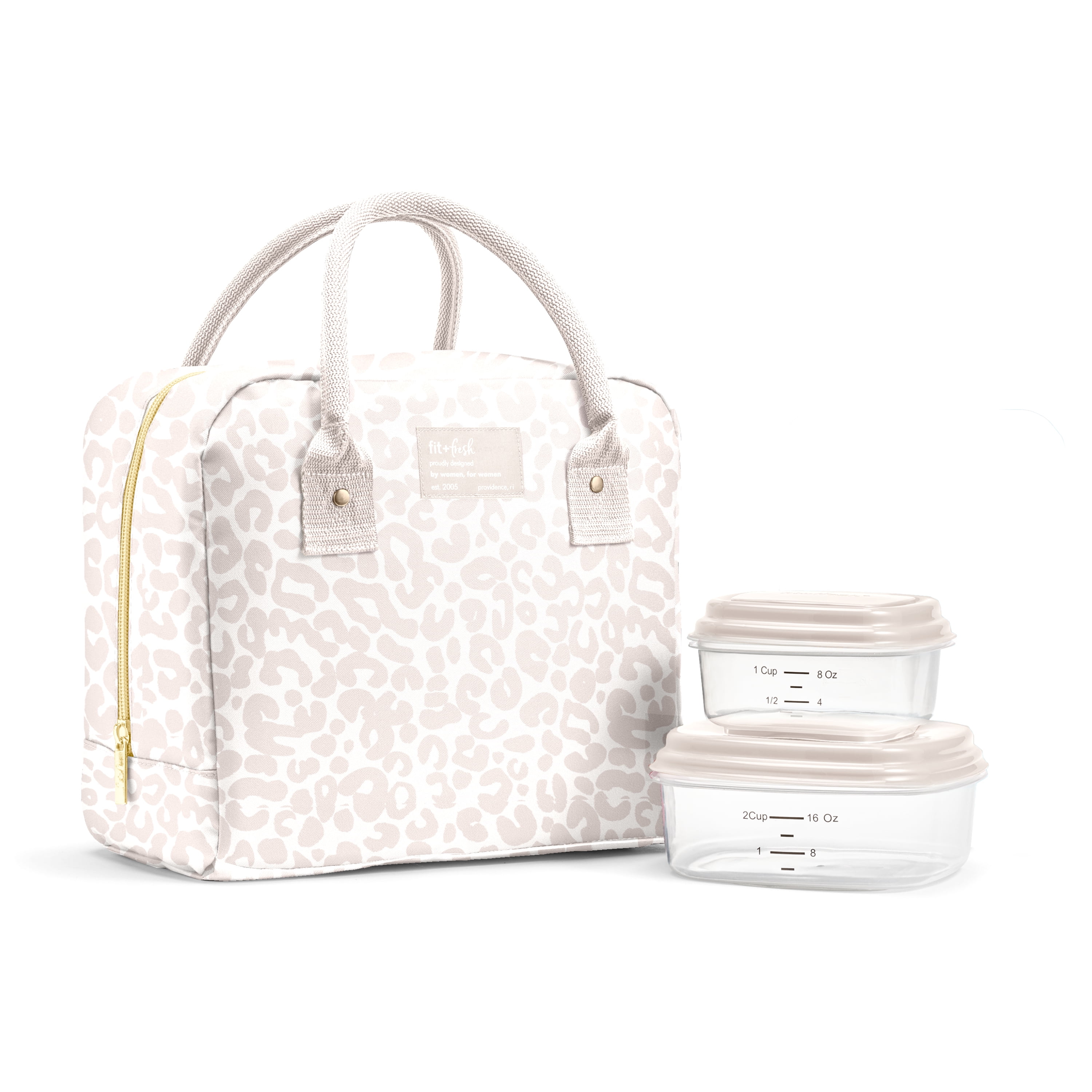 Fit + Fresh Bloomington Womens Lunch Bag, Insulated Lunch Box With ...