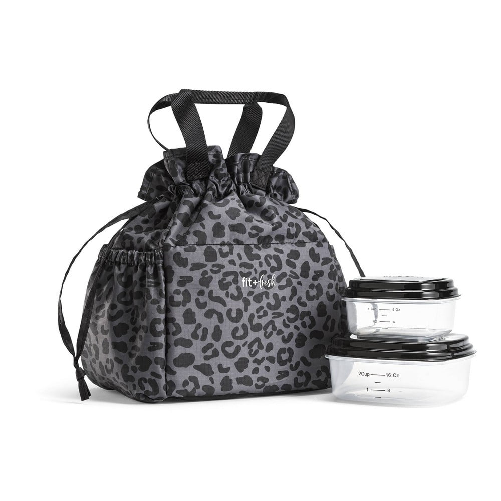 Fit & Fresh Cromwell Cinch Bag Lunch Kit Set - Walmart.com