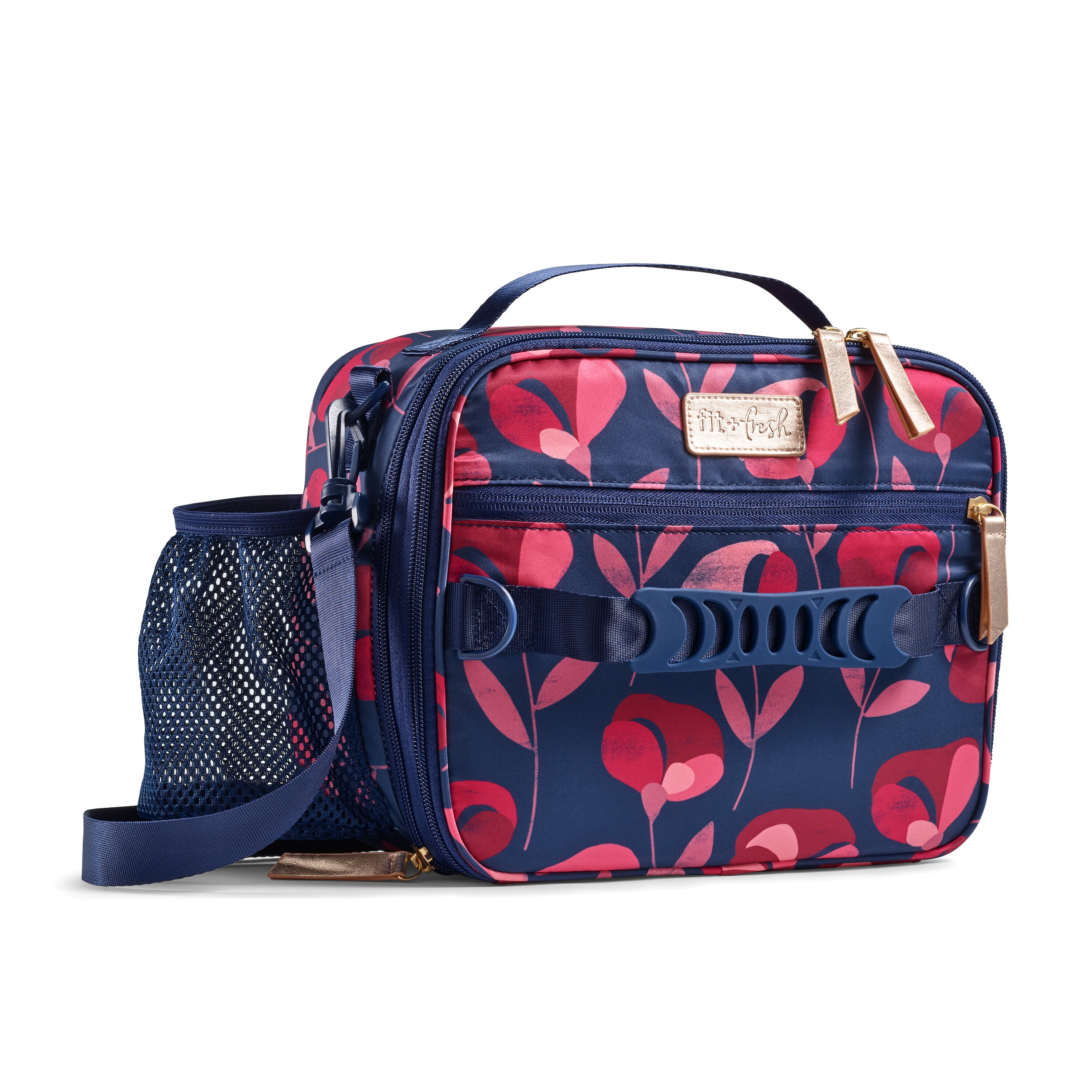 Fit+Fresh Insulated Lunch Bag Adults, Women Lunch with XL Ice Pack ...