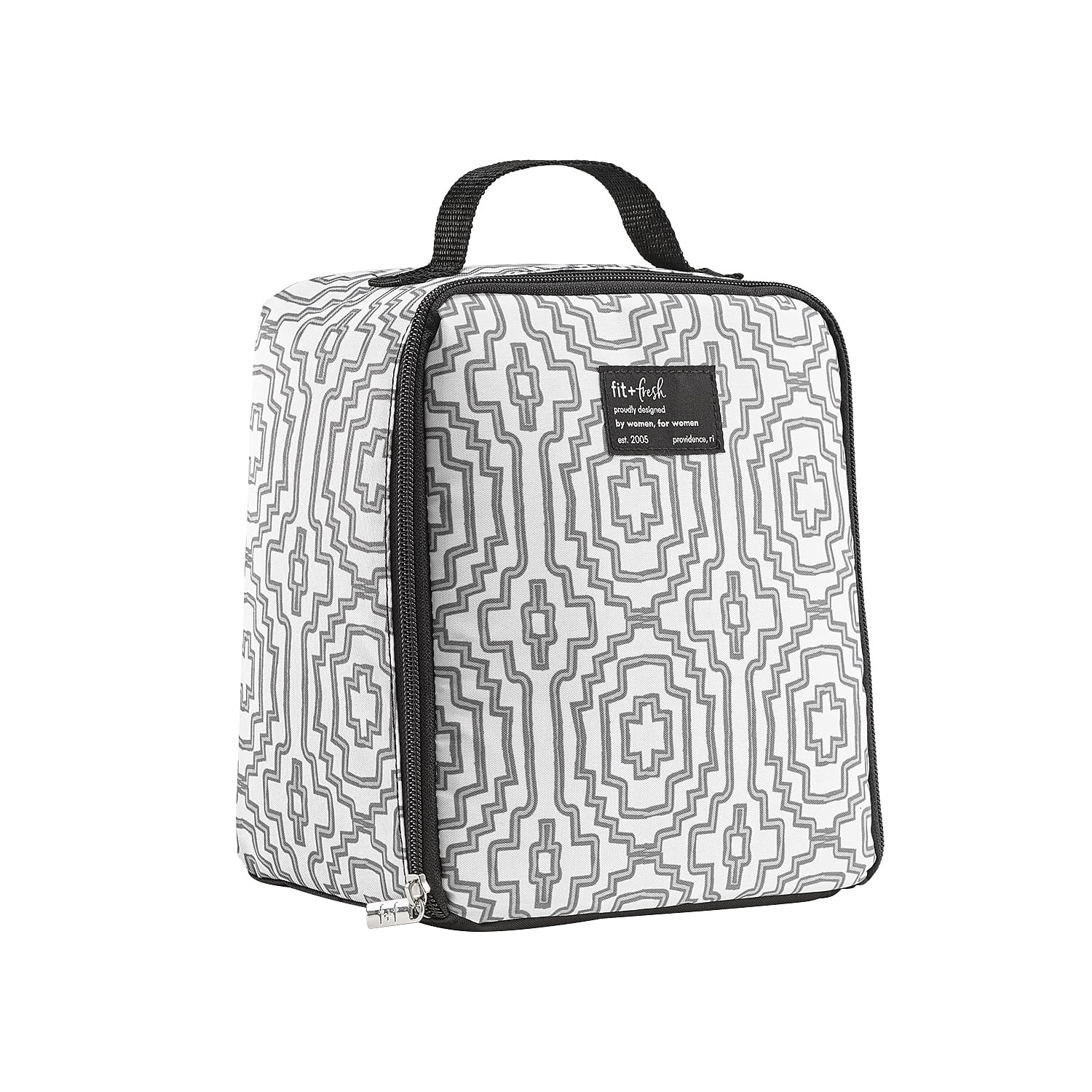Fit & Fresh Lunch Bag White/Charcoal (7219FF3242) 7613FF3242 - Walmart.com