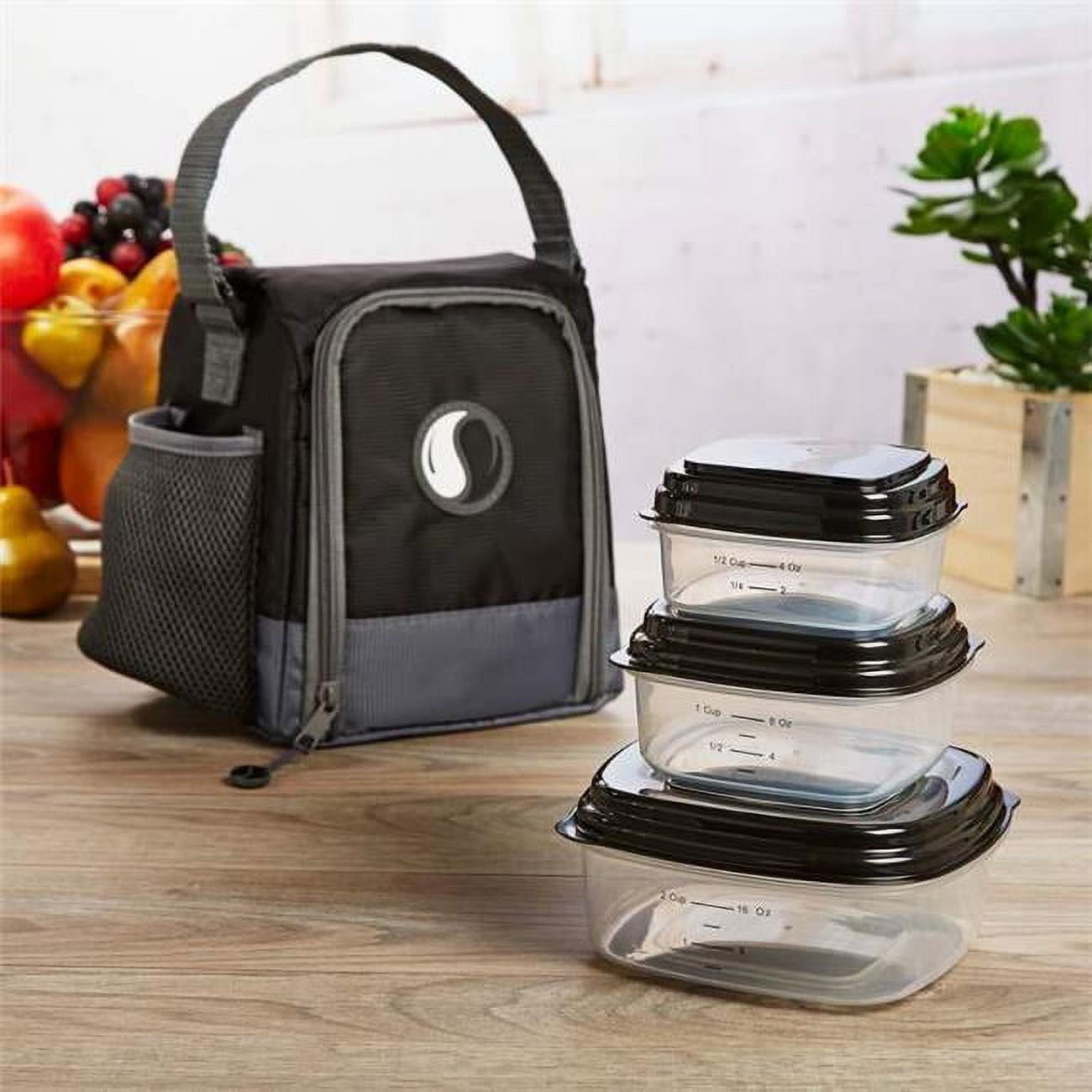 Fit & Fresh Meal Preparation Starter Kit with Portion Control - Walmart.com