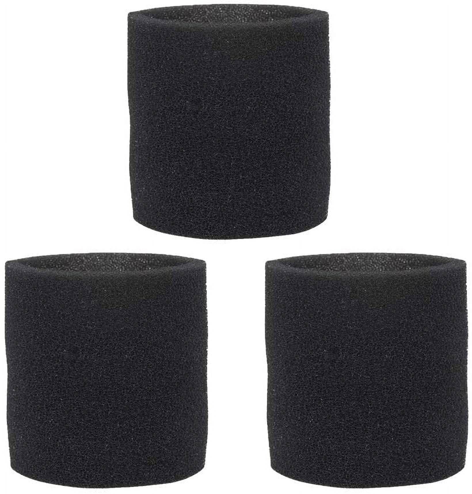 HART 5 to 20 Gallon Wet/Dry Vacuum Foam Filter, VFF51 3701, 3-Pack ...