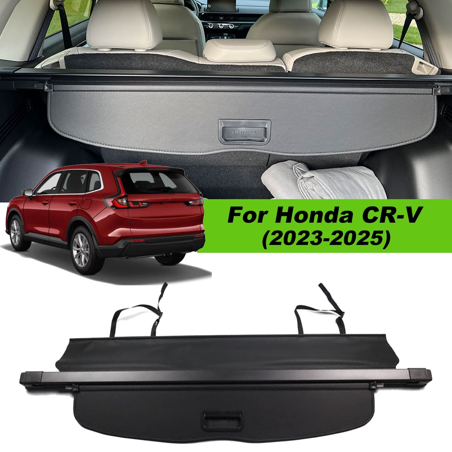 Fit Honda CR-V 2023 2024 2025 No Gap Cargo Cover for 5-Seat 2023-2025 Honda CR-V SUV Accessory ...