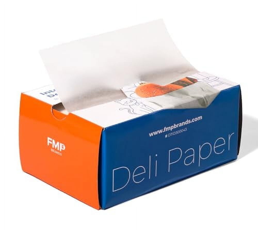 Fit Meal Prep [1000 Pack] 8 x 10.75" Wax Paper Sheets for Food ...